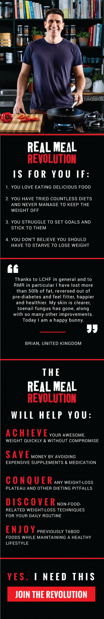 Introduction to the Banting Lists - Real Meal Revolution