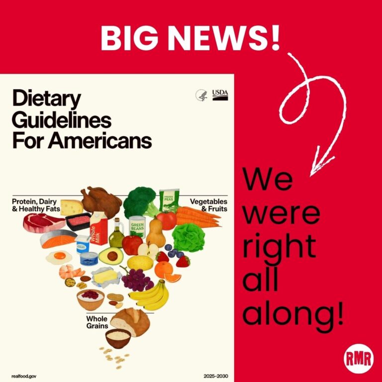 The Food Pyramid Has Flipped: The US Government Just Validated Real ...